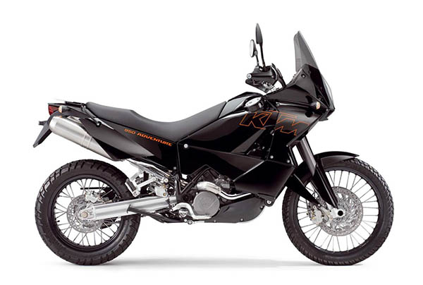 KTM 950 Adventure 2005 Black set | Eshop Stickers