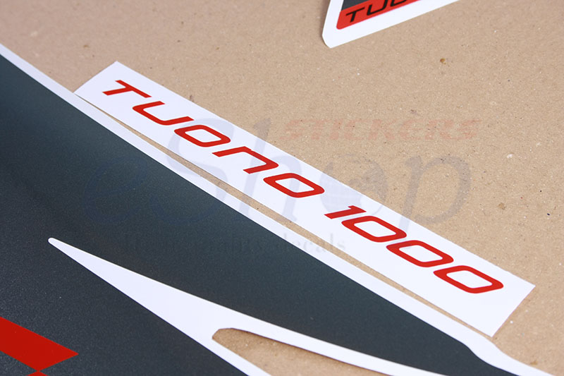 Tuono 1000 2006 Black set | Eshop Stickers