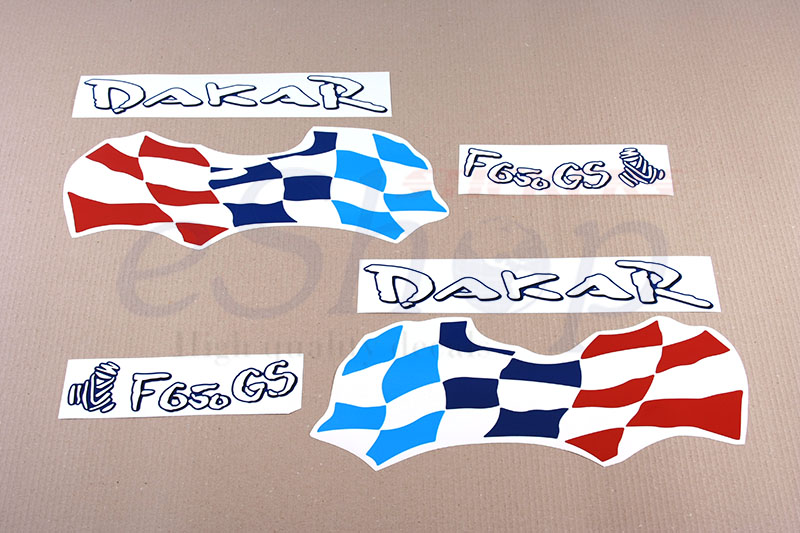 BMW F650 GS Dakar 2002 2003 set | Eshop Stickers