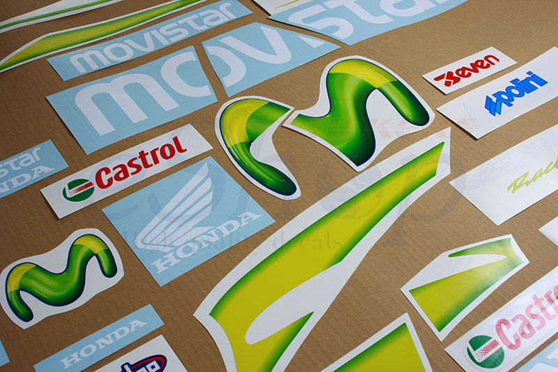 Honda CBR 600RR 2006 MOVISTAR set | Eshop Stickers