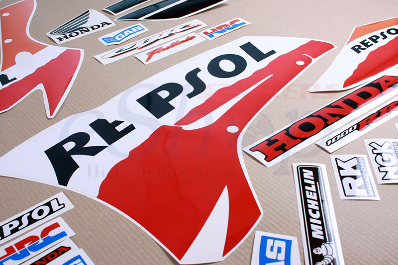 CBR 1000 RR Repsol 2007 2008 set | Eshop Stickers