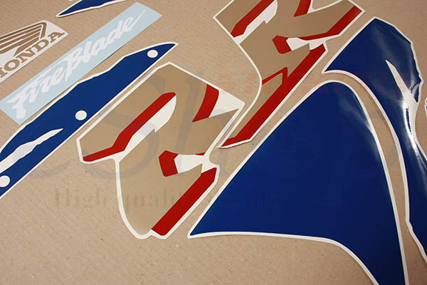 CBR 900RR 1998 1999 set #1 | Eshop Stickers