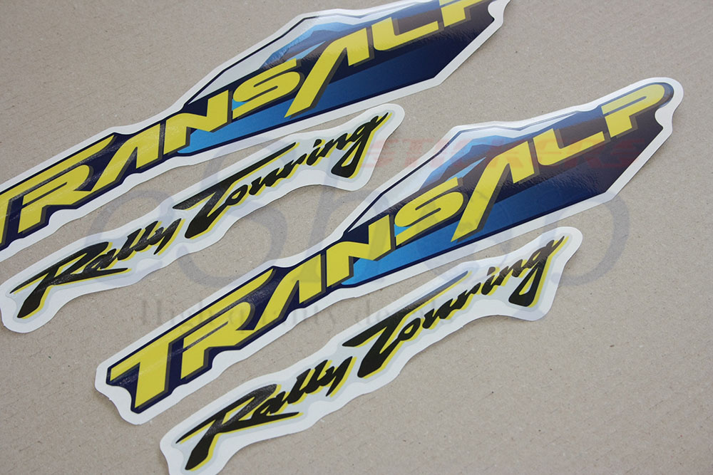 Custom decals stickers for honda transalp motorcycle xlv 650 model 2004 ...
