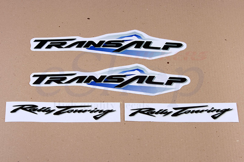 Honda Transalp xlv 650 2003 2004 Silver set | Eshop Stickers