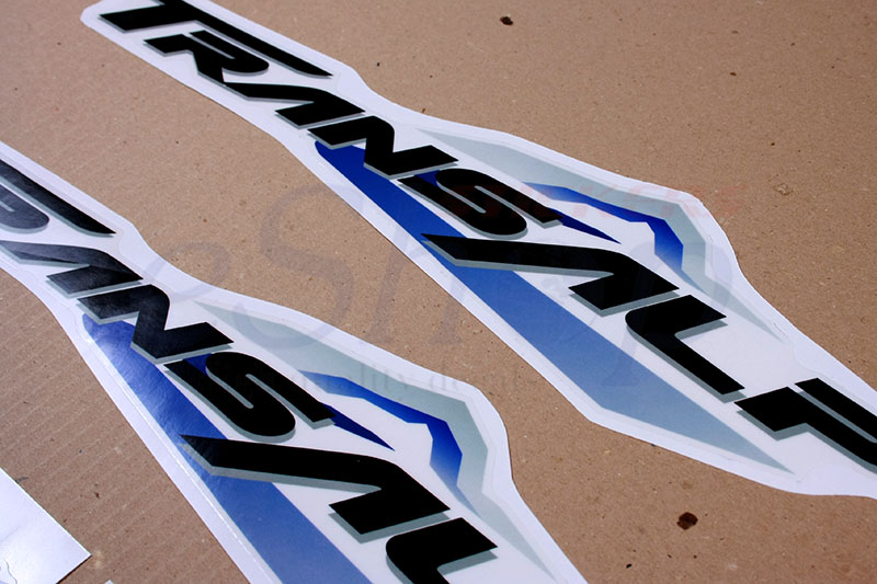 Honda Transalp xlv 650 2003 2004 Silver set | Eshop Stickers