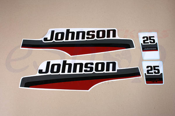 Johnson 25 Hp 1998 set | Eshop Stickers