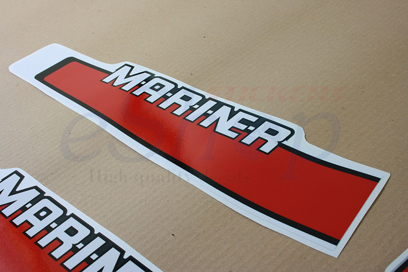 Mariner 4 Hp Two Stroke 1982 1988 set | Eshop Stickers
