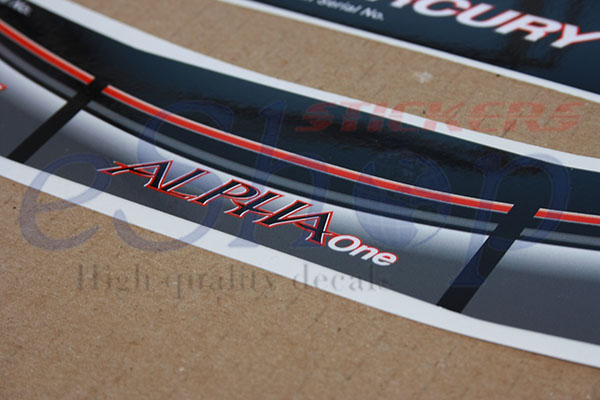 Mercruiser outdrive Alpha one Gen 2 set | Eshop Stickers