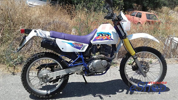 DR 200 Dual Sport 1996 set | Eshop Stickers