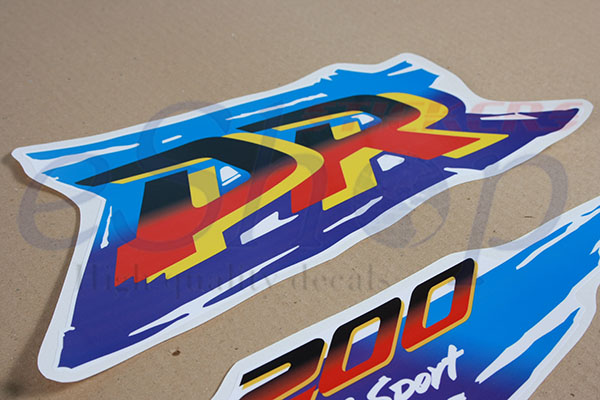 DR 200 Dual Sport 1996 set | Eshop Stickers