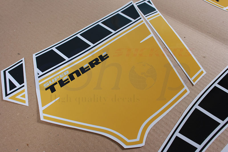 XT 1200Z 2013 2014 Super Tenere World Crosser set #1 | Eshop Stickers