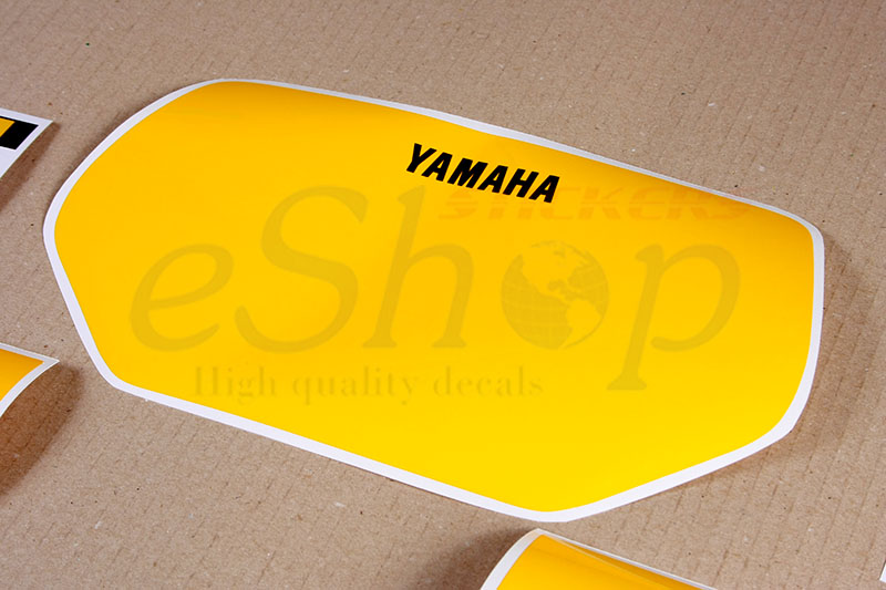 Yamaha DT 200 R 1988 1990 black or blue bike set | Eshop Stickers