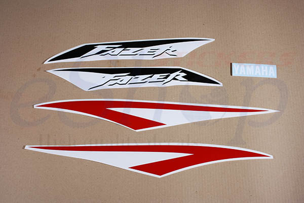 FZS 600 Fazer 2003 Red set | Eshop Stickers