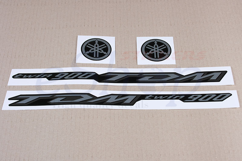 Yamaha TDM twin 900 2002 2006 black set | Eshop Stickers