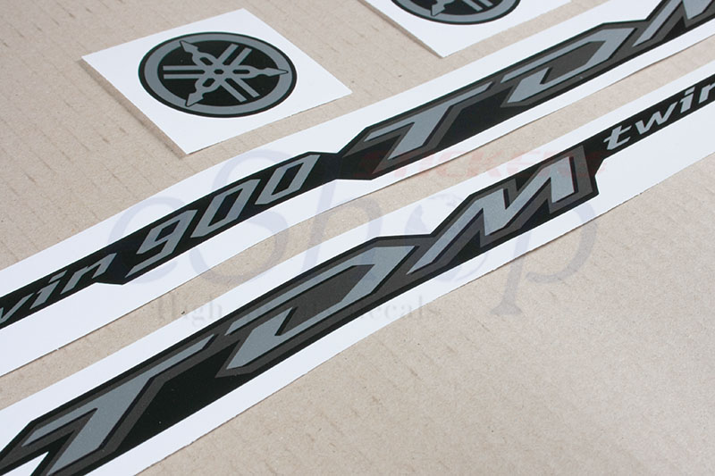 Yamaha TDM twin 900 2002 2006 black set | Eshop Stickers