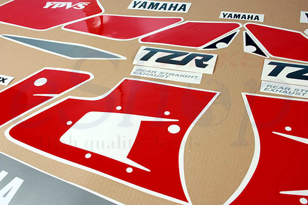 TZR 250 3MA 1989 1990 White set | Eshop Stickers