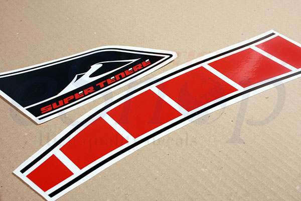 XT 1200 Z 2010 Super Tenere White set | Eshop Stickers
