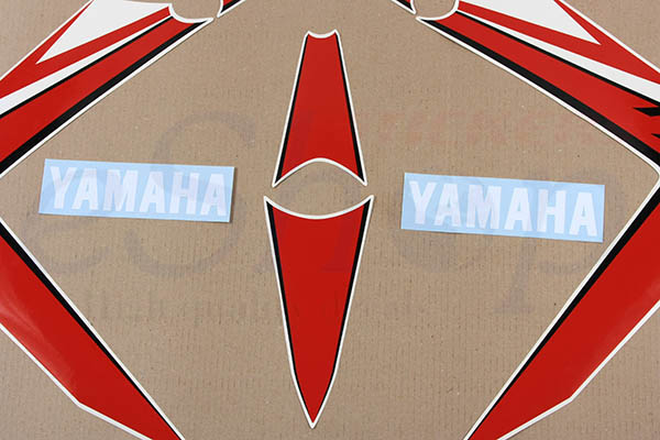 YZF R1 2007 White Red set | Eshop Stickers