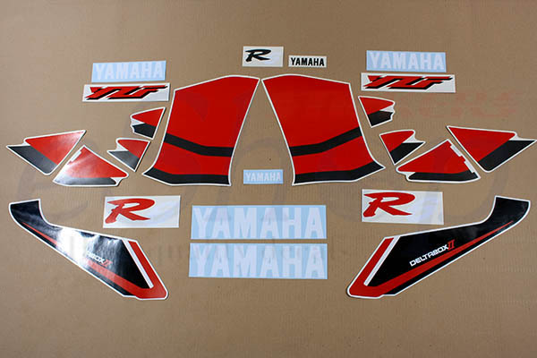 YZF R6 1999 2000 White Red set | Eshop Stickers