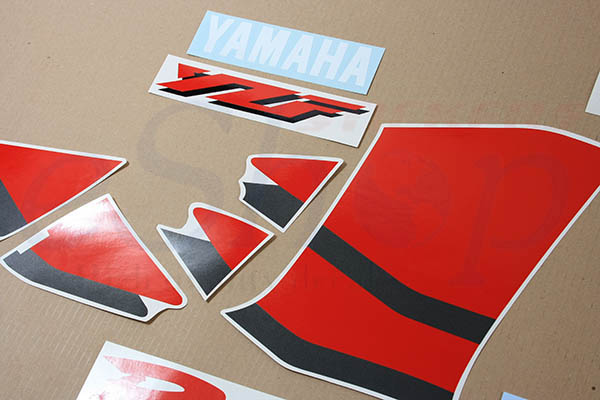 YZF R6 1999 2000 White Red set | Eshop Stickers