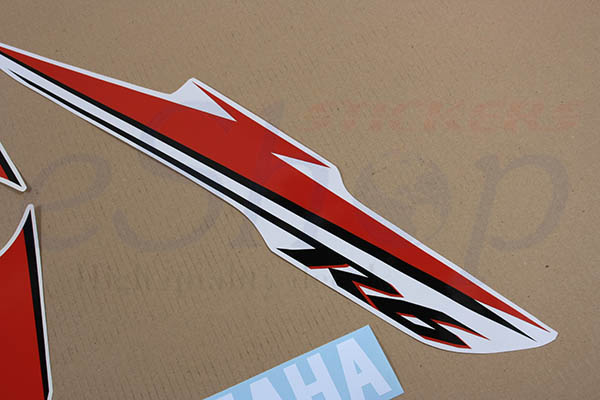 YZF R6 2007 White Red σετ | Eshop Stickers