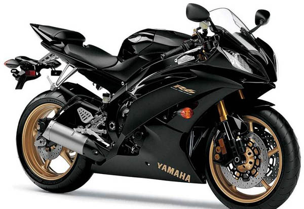 YZF R6 2008 Black set | Eshop Stickers